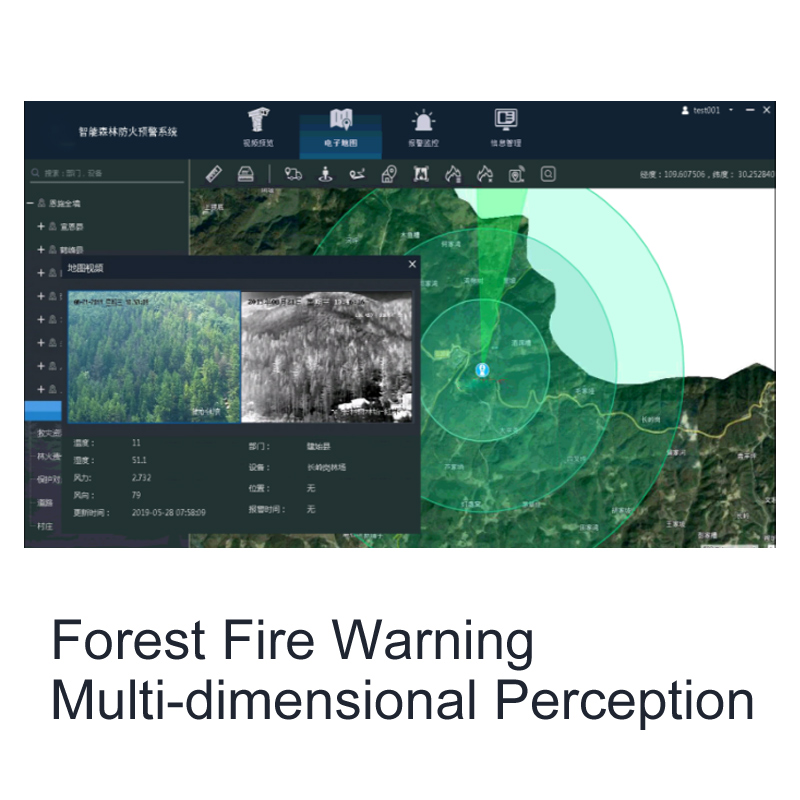 Outdoor Security 5km Fireworks Recognition Infrared Thermal Imaging 360 ...